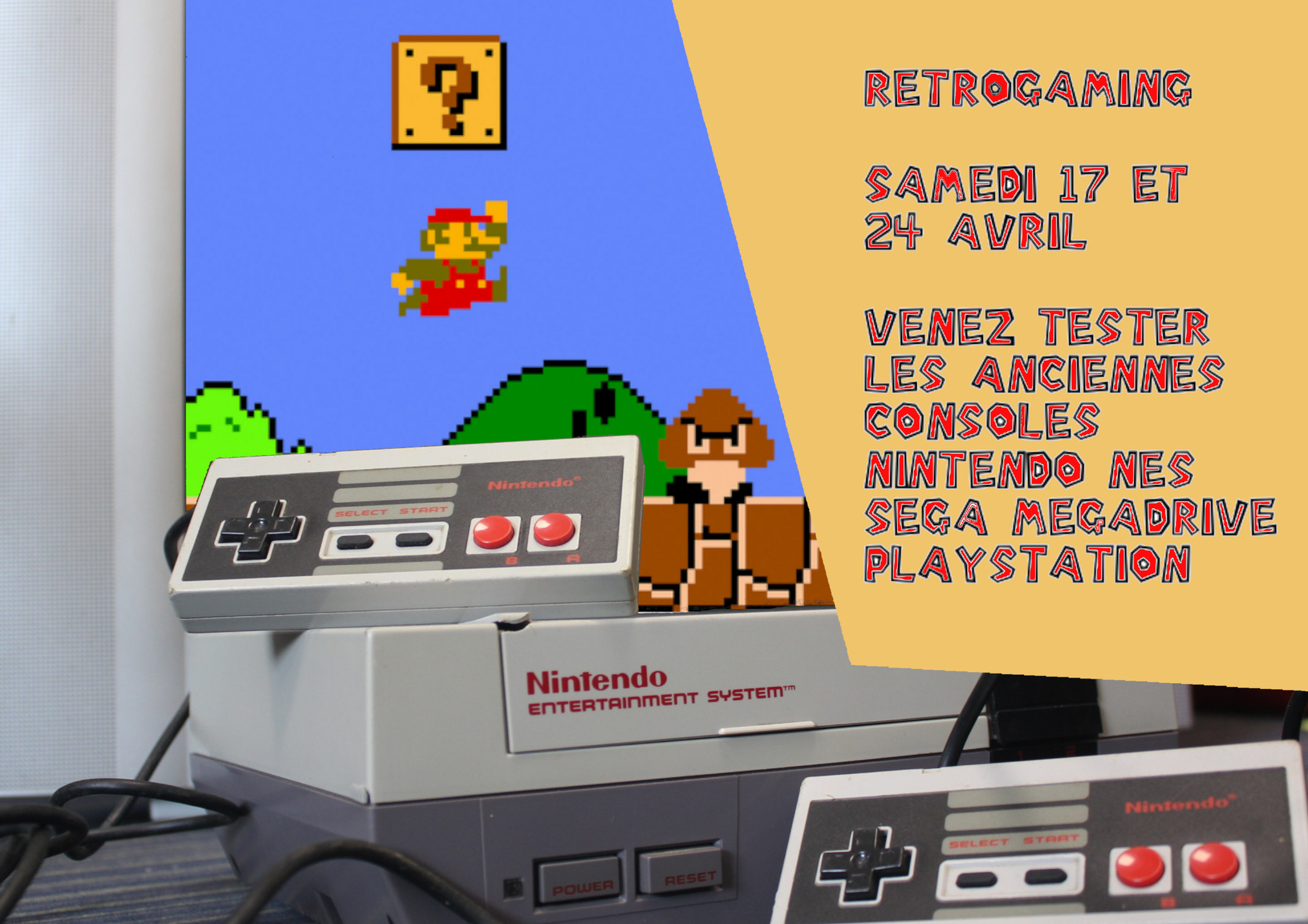 Rétrogaming à la médiathèque